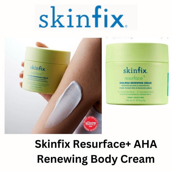 Skinfix | Bath & Body | New Skinfix Resurface Aha Renewing Body Cream ...